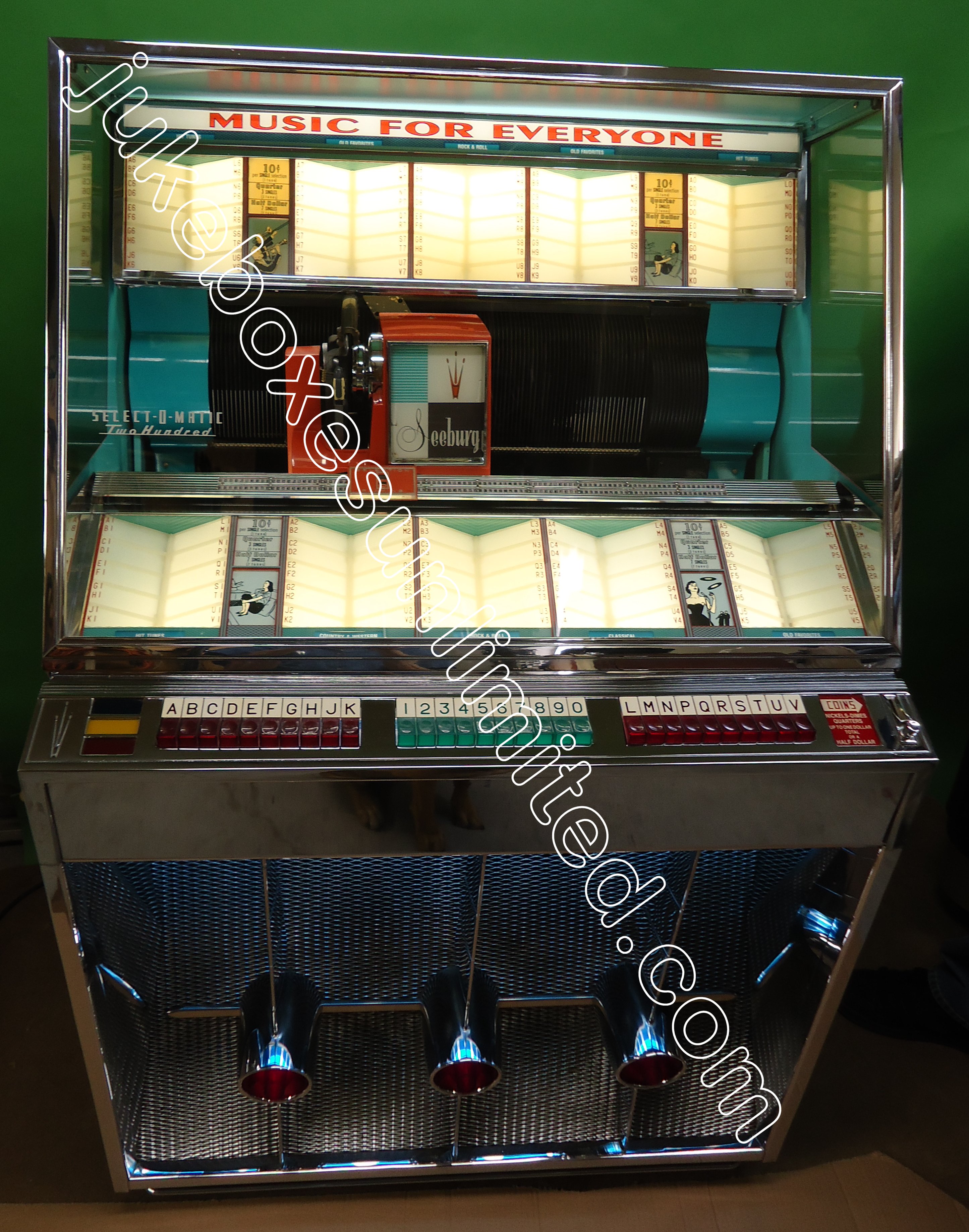 1958 Seeburg "201" Jukebox For Sale